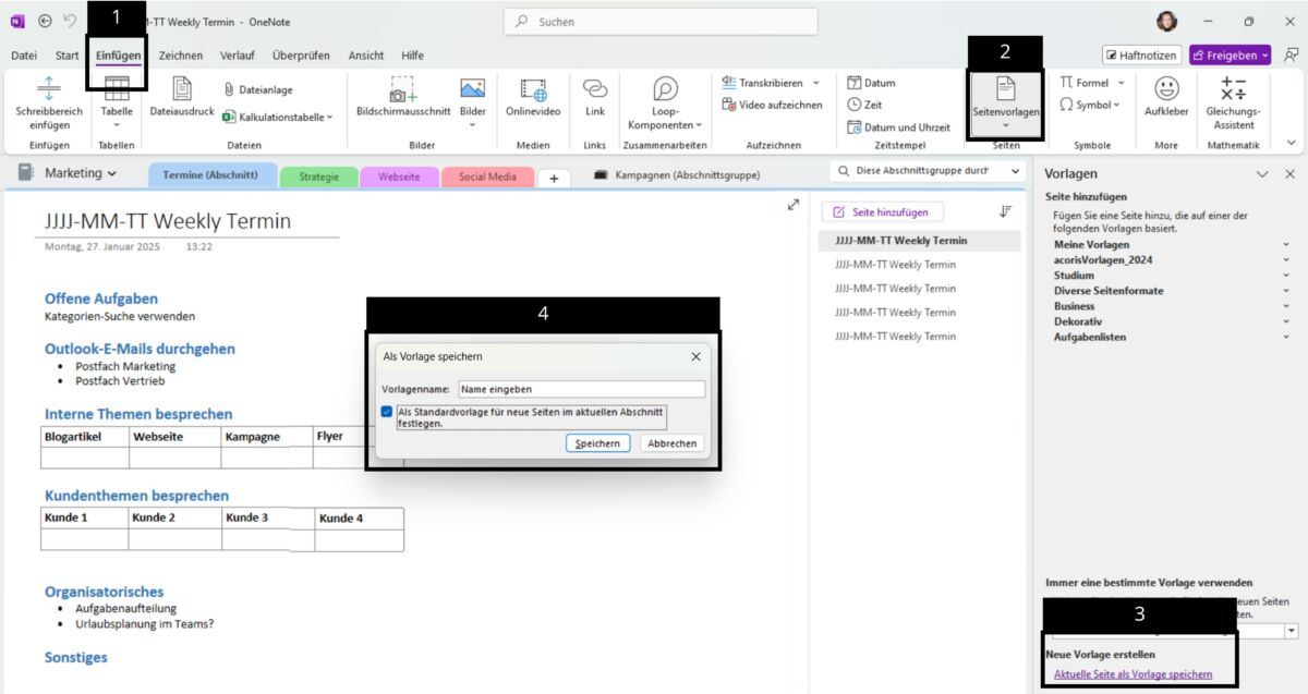 3 Tipps für mehr Struktur in OneNote